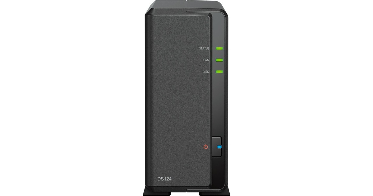 Synology DS124, NAS schwarz