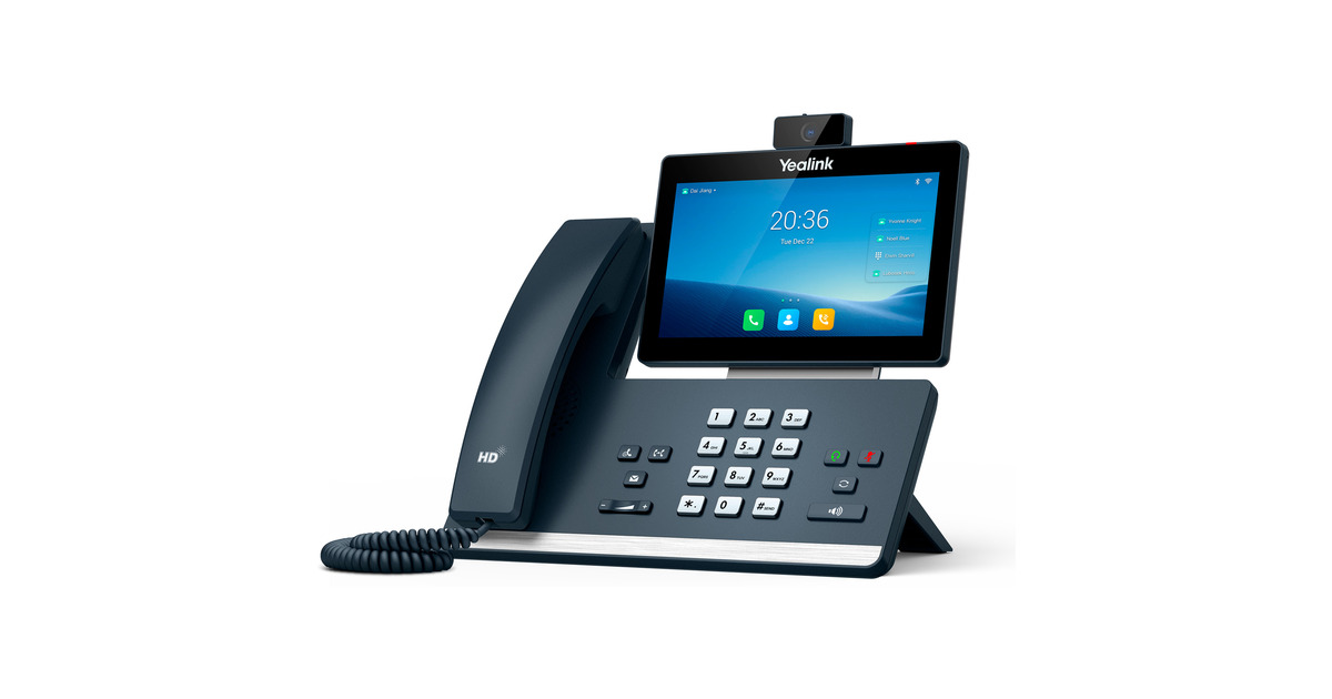 Yealink SIP-T58W mit Kamera, VoIP-Telefon schwarz