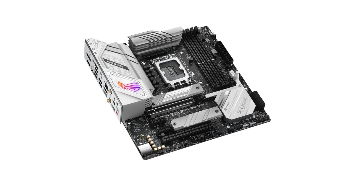 ASUS ROG STRIX B760-G GAMING WIFI, Mainboard silber