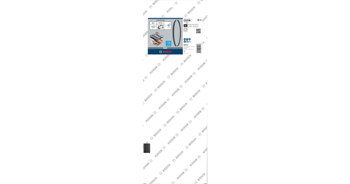 Bosch Professional PRO Bandsägeblatt CB4418 BIM, 2 Stück 18 TPI, für ...