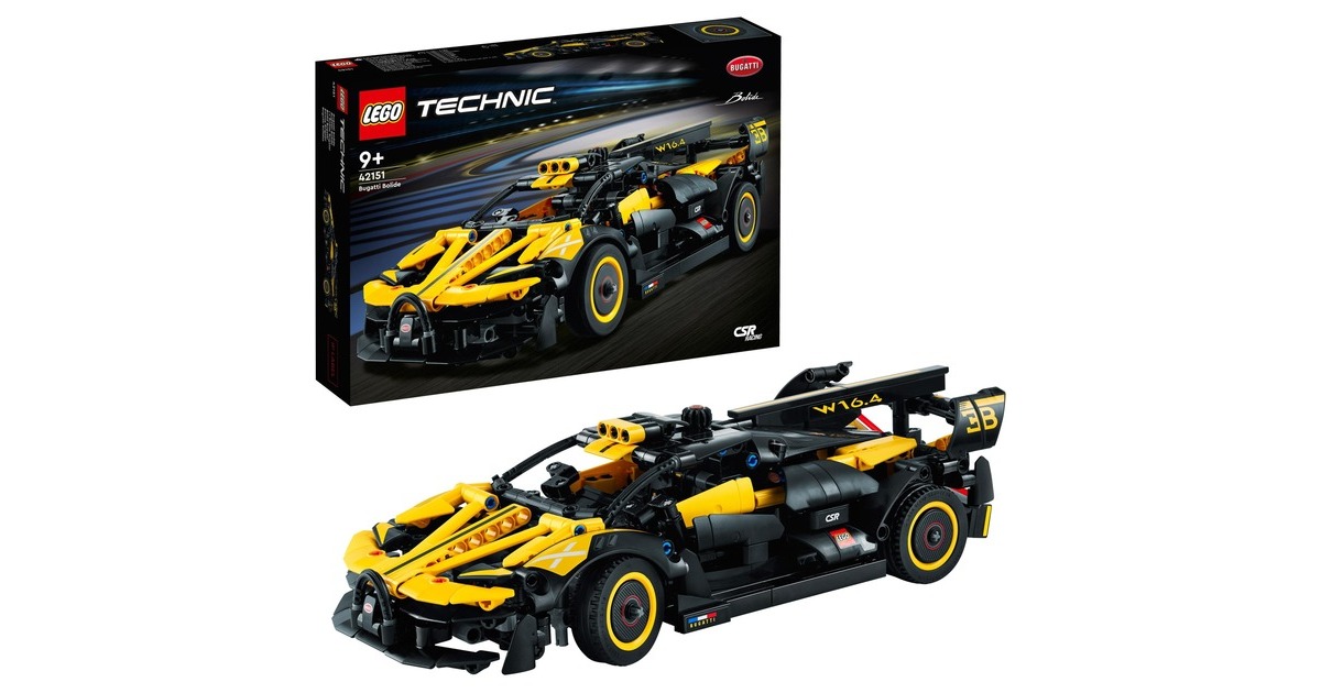 LEGO 42151 Technic Bugatti-Bolide, Konstruktionsspielzeug Outlet