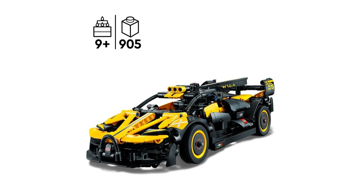 LEGO 42151 Technic Bugatti-Bolide, Konstruktionsspielzeug Outlet