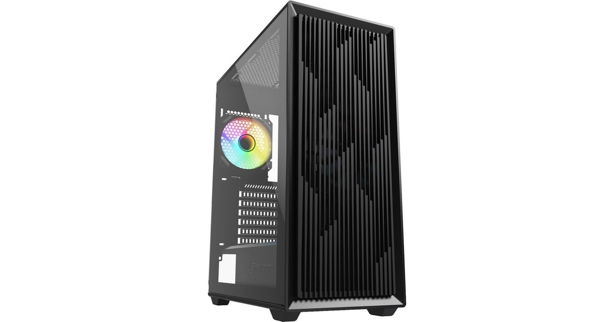 Sharkoon VK2 RGB , Tower-Gehäuse schwarz, Tempered Glass Outlet