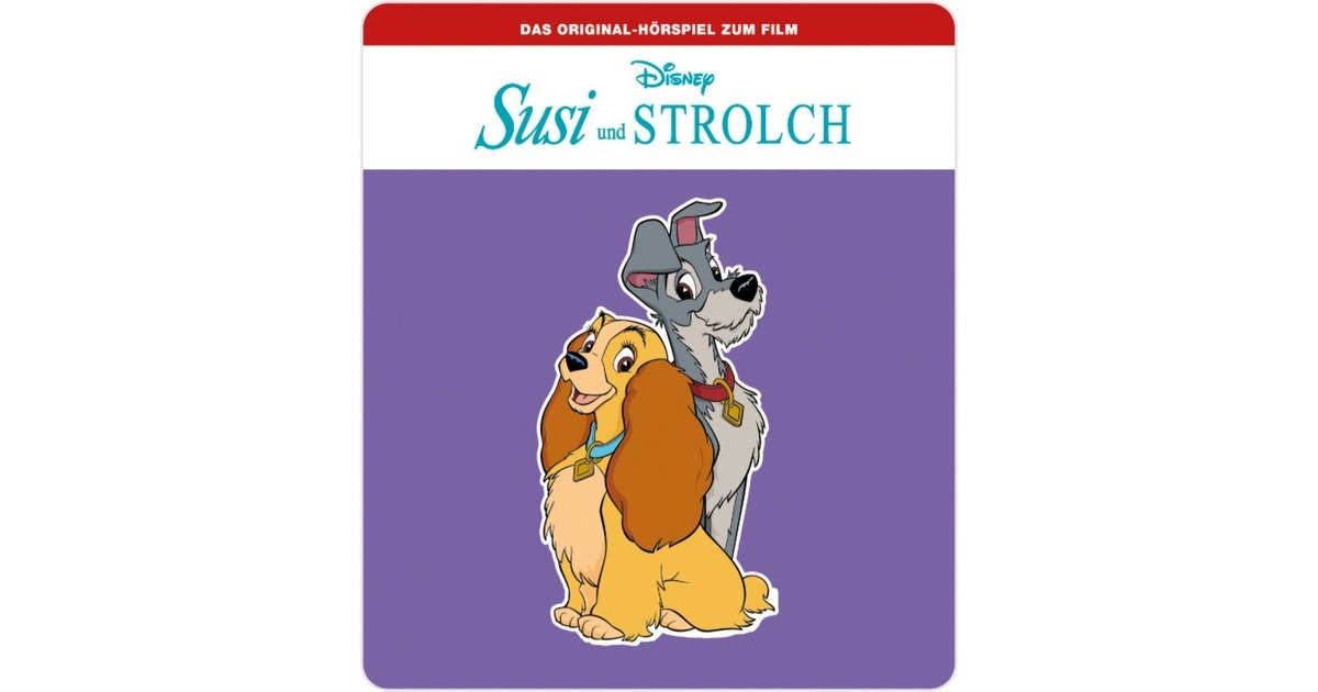 tonies Disney - Susi & Strolch, Spielfigur Hörspiel