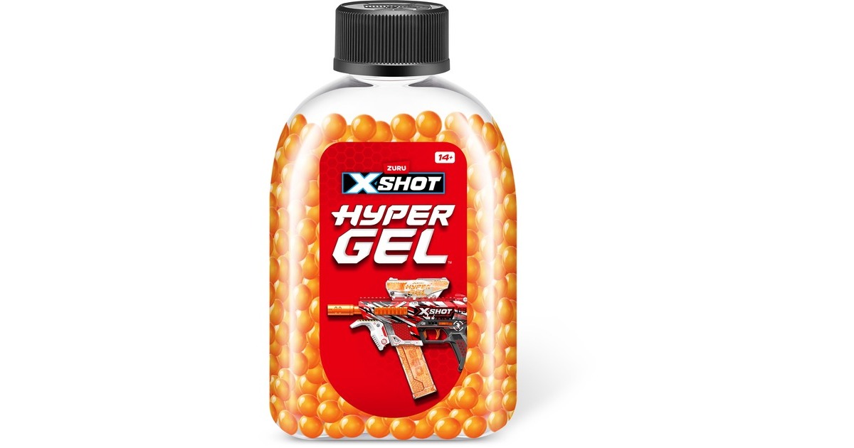 ZURU XSHOT - Hyper Gel Stinger Blaster, Gel-Blaster inkl. 1000 Gel-Kugeln