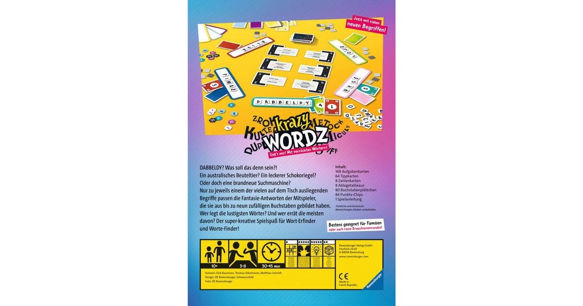 Ravensburger Krazy Words, Partyspiel