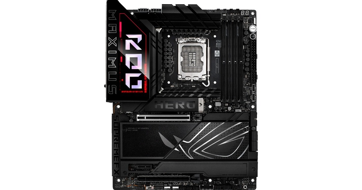 ASUS ROG MAXIMUS Z890 HERO, Mainboard schwarz