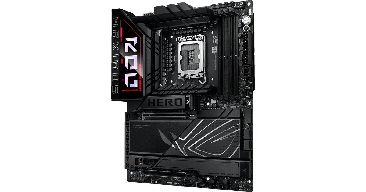 ASUS ROG MAXIMUS Z890 HERO, Mainboard schwarz