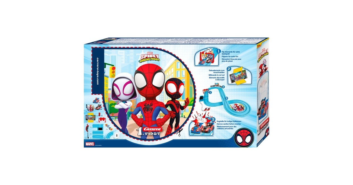 Carrera FIRST Spidey - Go Spidey Go!, Rennbahn