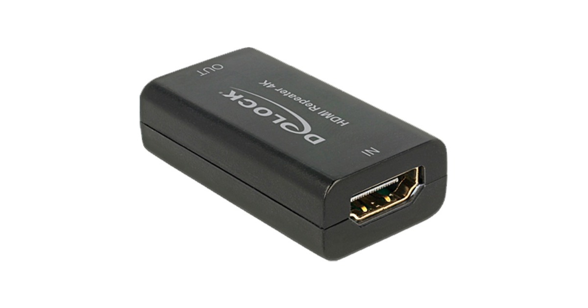 DeLOCK Adapter HDMI Repeater 4K bis 30m
