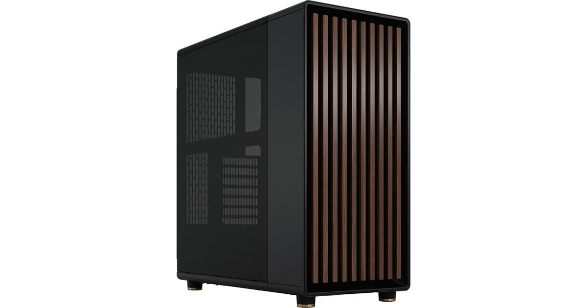 Fractal Design North Charcoal Black, Tower-Gehäuse schwarz, Mesh ...