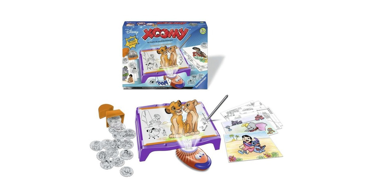 Ravensburger Xoomy Maxi Disney A4 Tisch, Malen Outlet