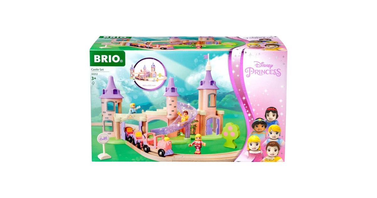 BRIO Disney Princess Traumschloss Eisenbahn-Set