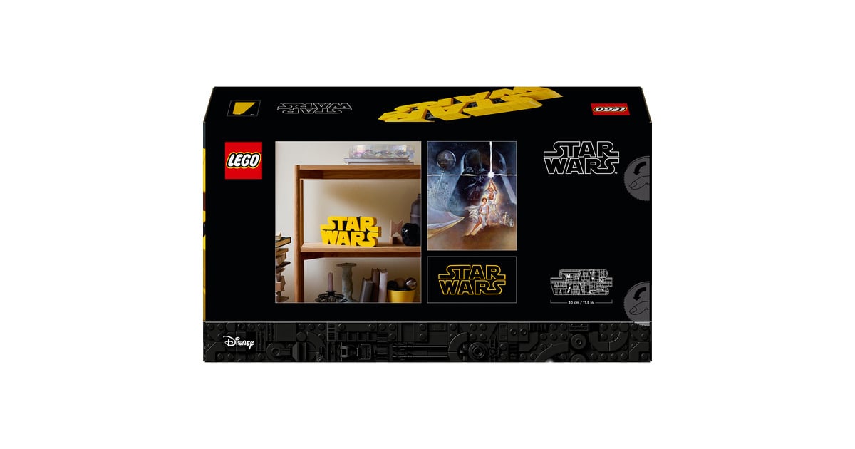 LEGO 75407 Star Wars Logo aus LEGO Steinen, Konstruktionsspielzeug