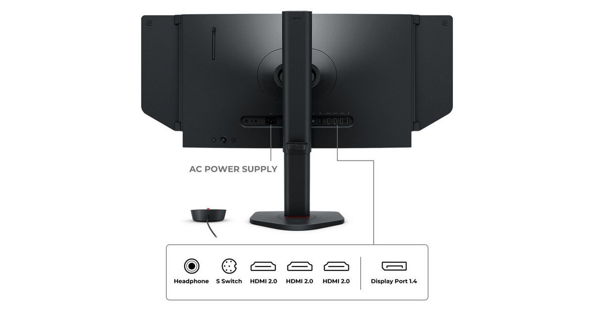 BenQ Zowie XL2566X+, Gaming-Monitor 62.2 cm (24.1 Zoll), schwarz ...
