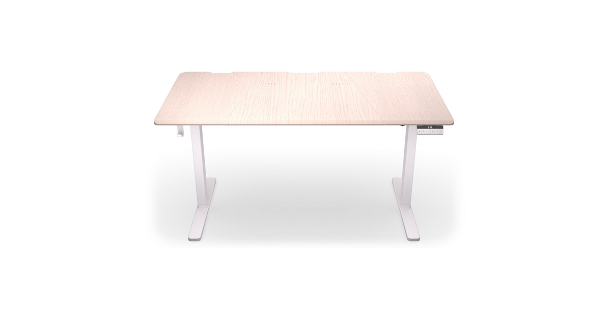 ENDORFY Atlas L Electric, Gaming-Tisch hellbeige/weiß