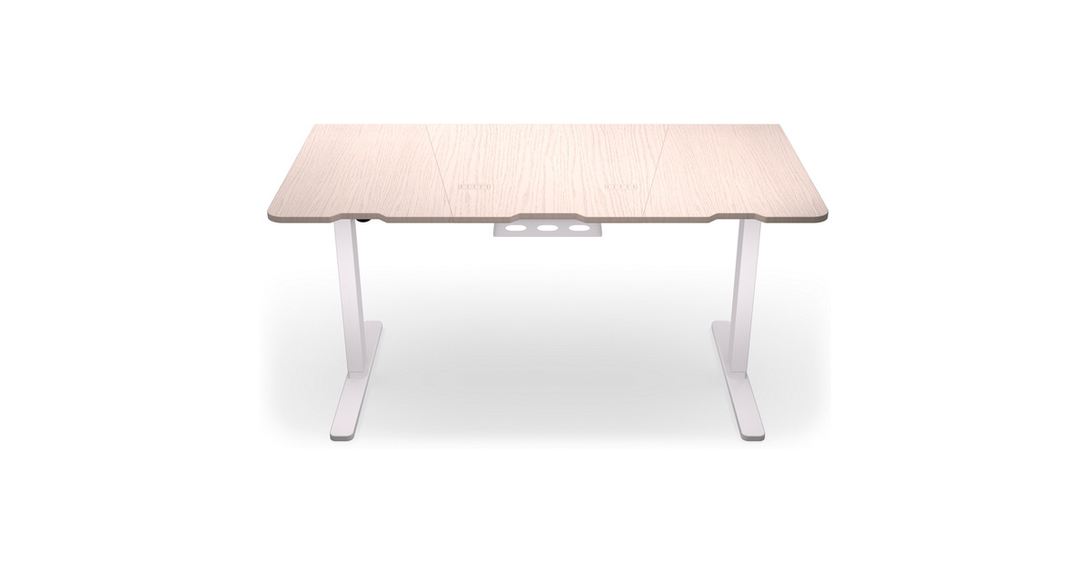 ENDORFY Atlas L Electric, Gaming-Tisch hellbeige/weiß