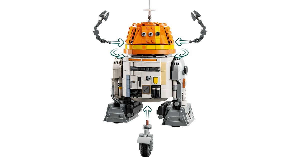 LEGO 75416 Star Wars Astromech-Droide Chopper (C1-10P ...