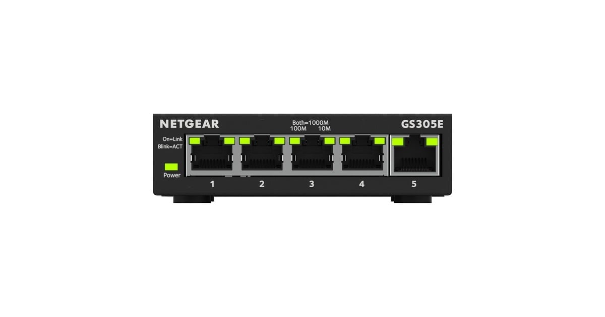 Netgear GS305E, Switch