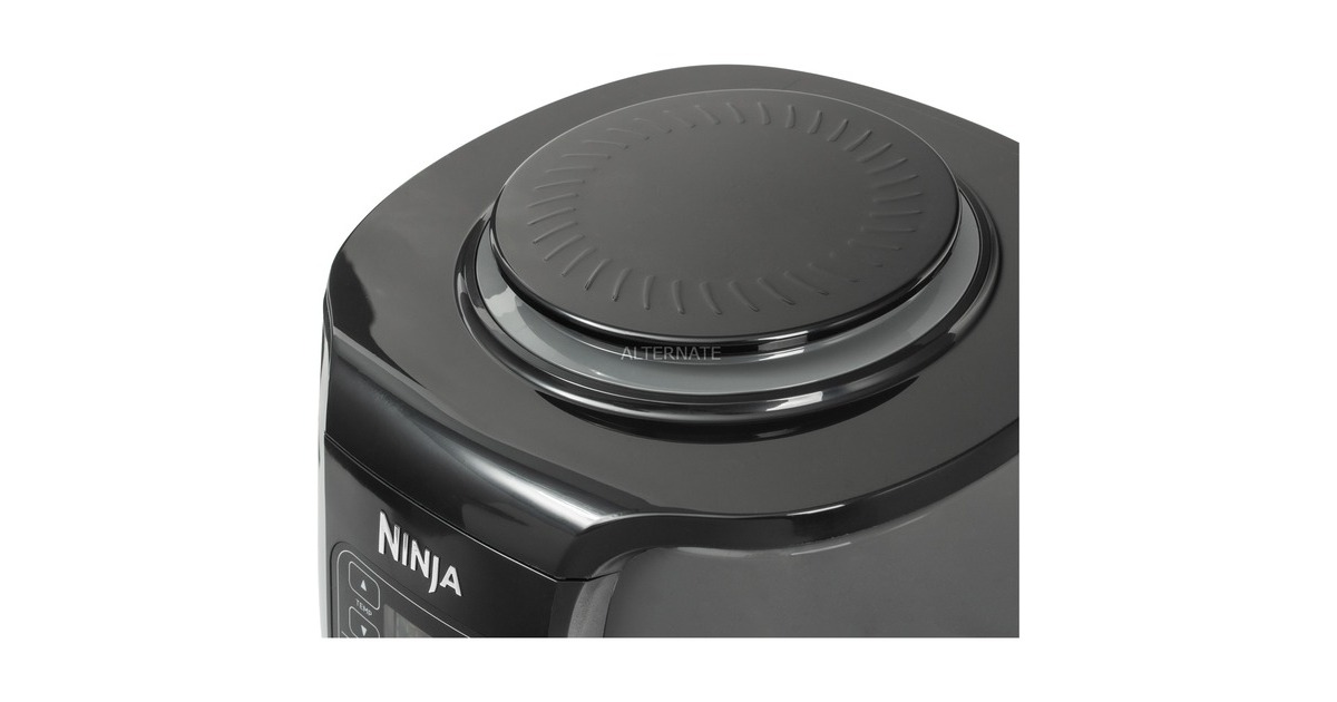 Ninja Heißluftfritteuse AF100EU schwarz/grau, 1.550 Watt, Korb 3,8 Liter
