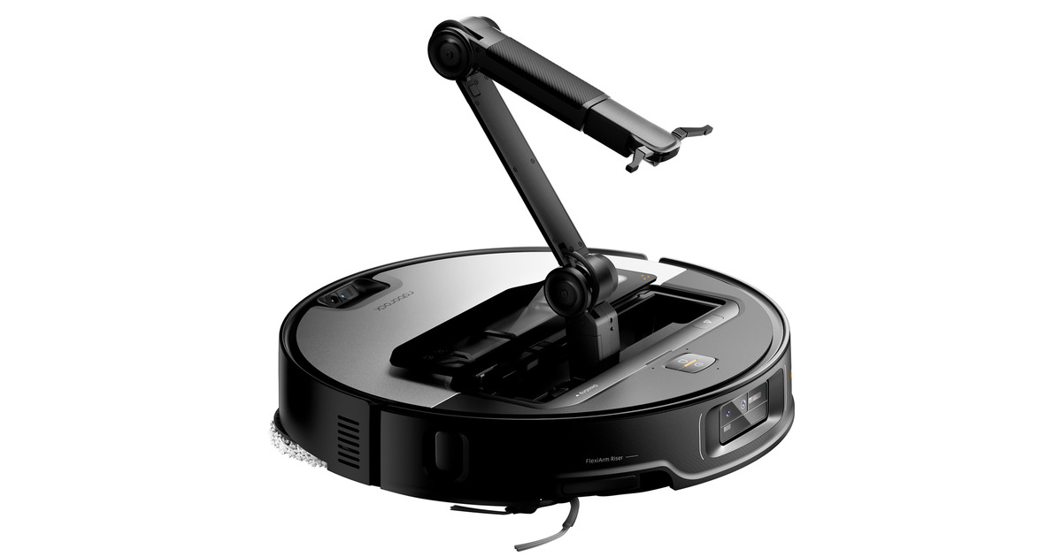 Roborock Saros Z70 R&D, mit Wasseranschluss, Saugroboter silber/schwarz ...