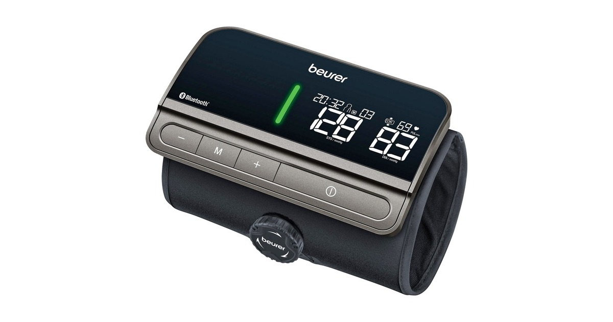 Beurer BM81 easyLock, Blutdruckmessgerät graphit/grau