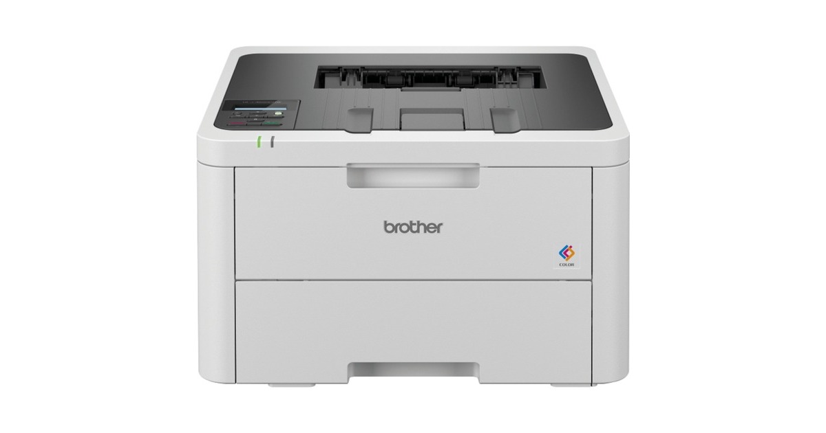 Brother HL-L3220CW, LED-Drucker hellgrau, USB, WLAN Outlet