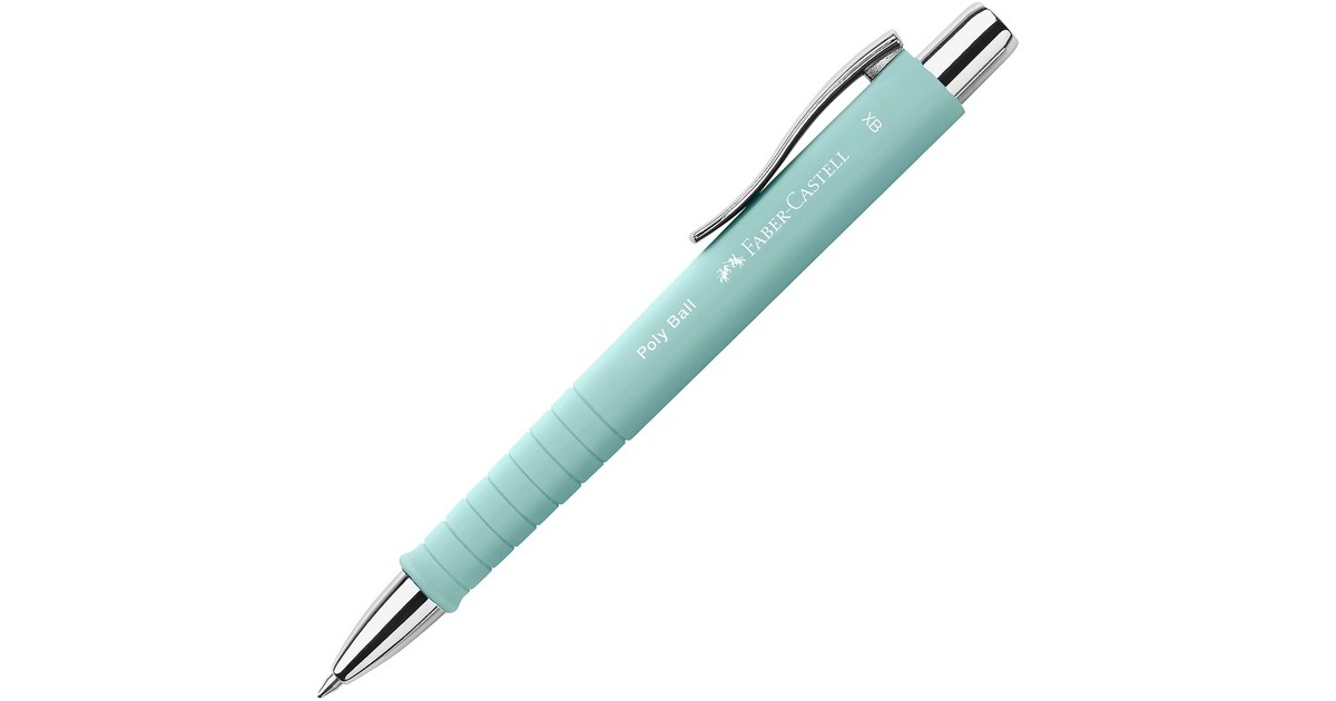 Faber-Castell Kugelschreiber Poly Ball XB caribic blue hellblau