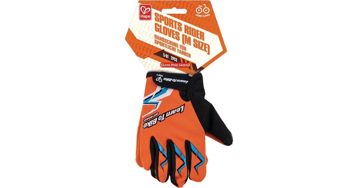 Hape Cross Racing Handschuhe M orange/schwarz, Größe M
