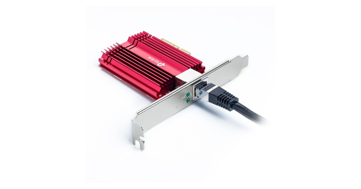 TP-Link TX401 10 Gigabit PCI Express, LAN-Adapter rot Outlet