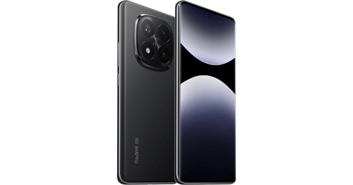 Xiaomi Redmi Note 14 Pro 5G 512GB, Handy Midnight Black, HyperOS, 12 GB