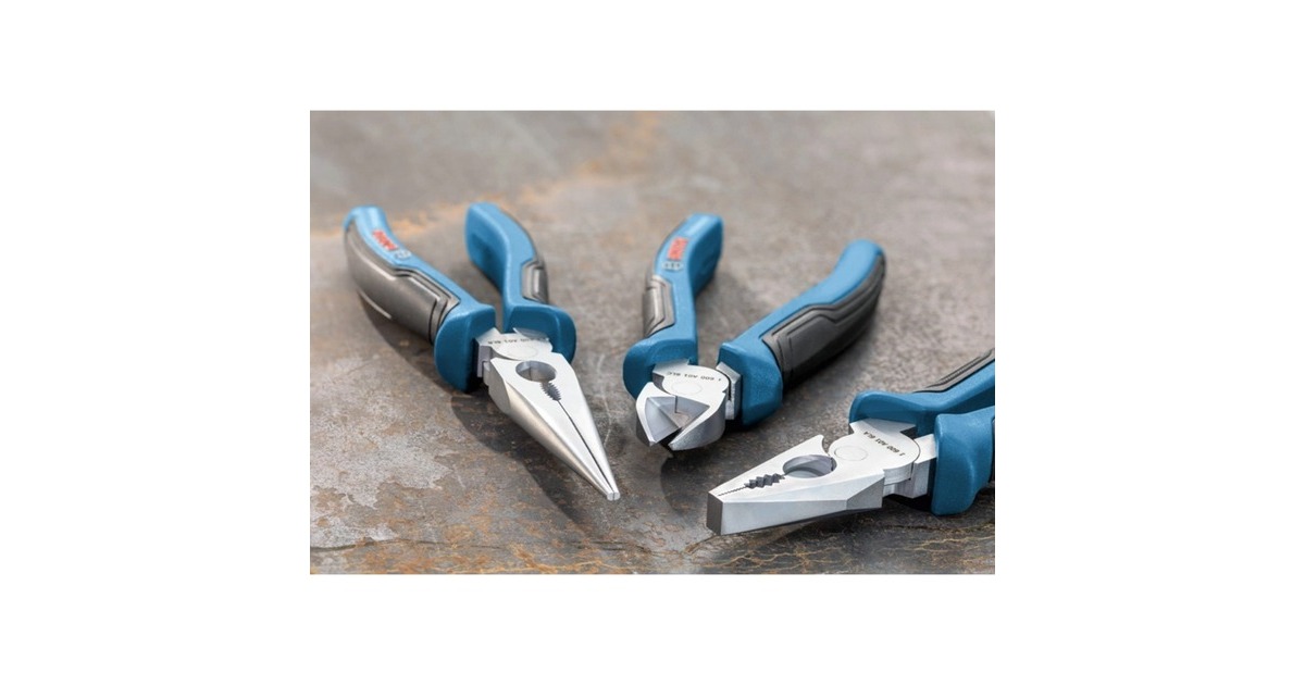 Bosch Professional Zangen-Set Professional, 3-teilig blau/schwarz