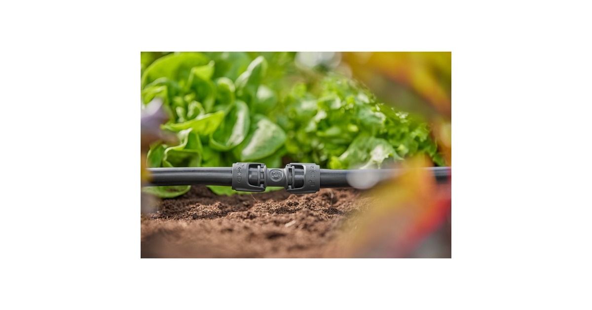 GARDENA Micro-Drip-System Verbinder 13mm (1/2"), Buchse dunkelgrau, 3 ...