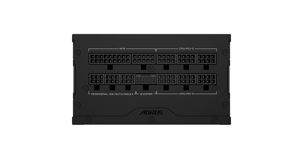 GIGABYTE GP-AE850PM PG5, PC-Netzteil schwarz, 850 Watt Outlet