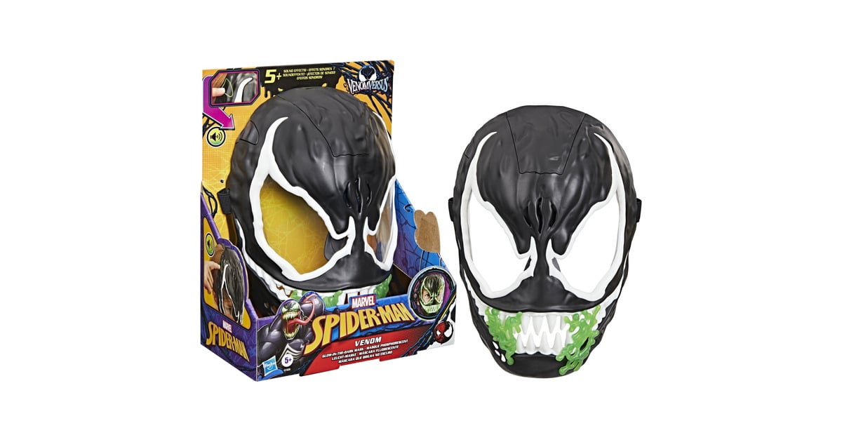 Hasbro Venomversus Venom Leucht-Maske mit Soundeffekten, Spielfigur