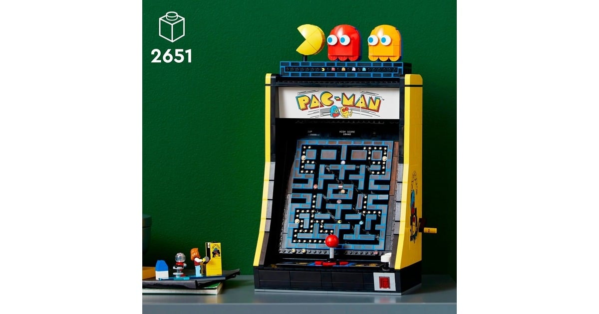 LEGO 10323 Icons PAC-MAN Spielautomat, Konstruktionsspielzeug Outlet