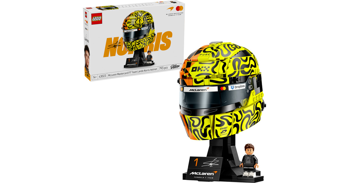 LEGO 43023 McLaren Mastercard F1 Team Lando Norris Helmet ...