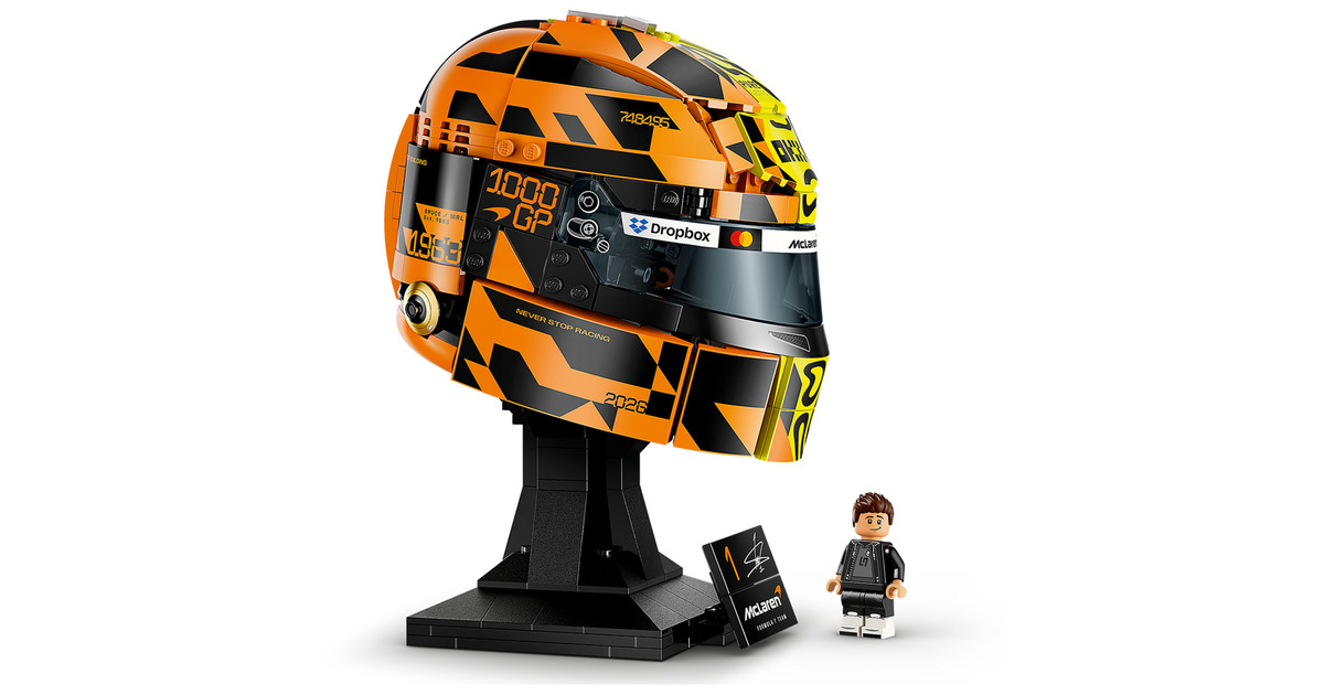 LEGO 43023 McLaren Mastercard F1 Team Lando Norris Helmet ...