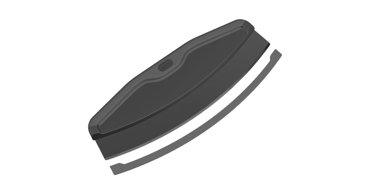 Witt Rocker Blade Wiegemesser Black Edition, mit Softgriff schwarz, für ...