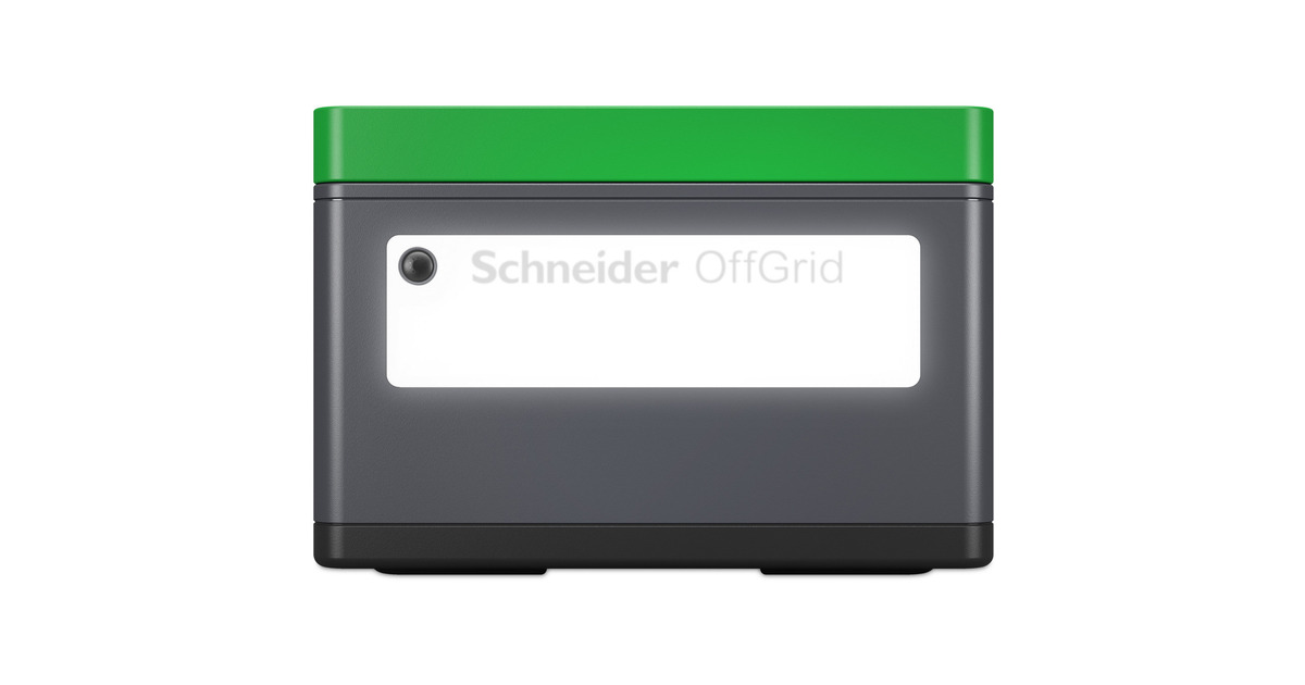 APC Schneider tragbare OffGrid Powerstation 330 schwarz/grün, Lithium ...