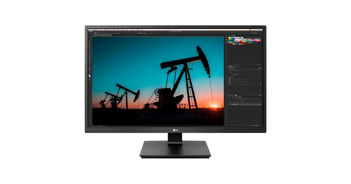 LG 27BN55UP-B, LED-Monitor 68.4 cm (27 Zoll), schwarz (matt), UltraHD ...