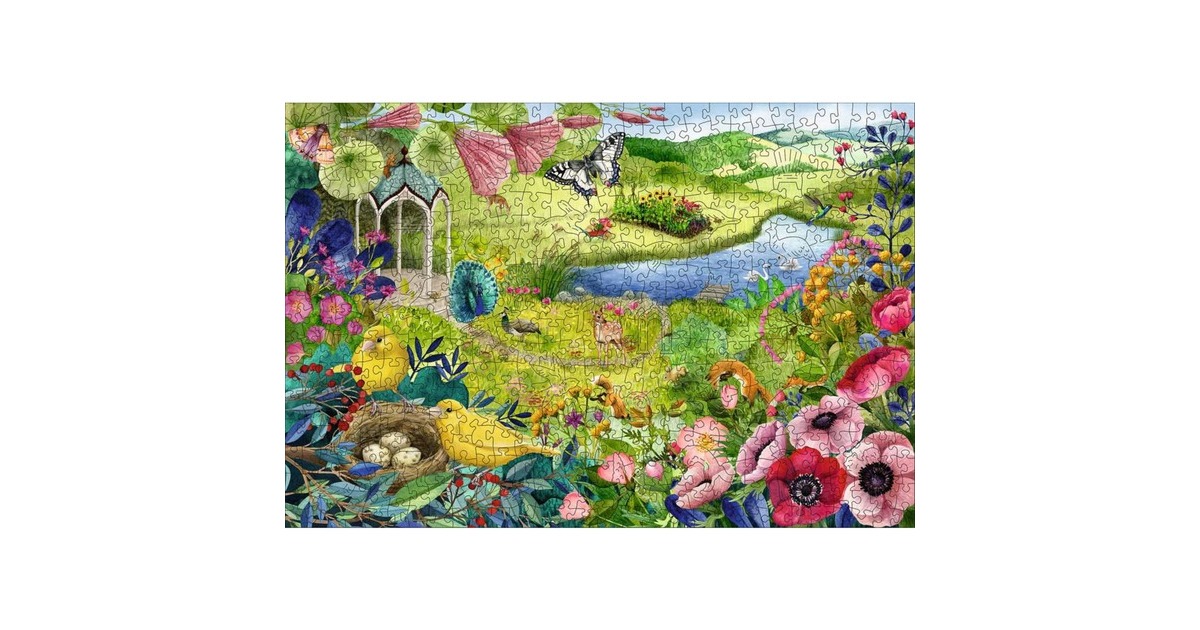 Ravensburger Wooden Puzzle Wilder Garten 505 Teile