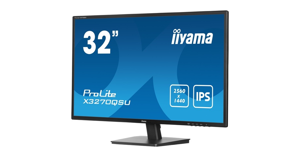 iiyama ProLite X3270QSU-B1, LED-Monitor 80 cm (31.5 Zoll), schwarz ...