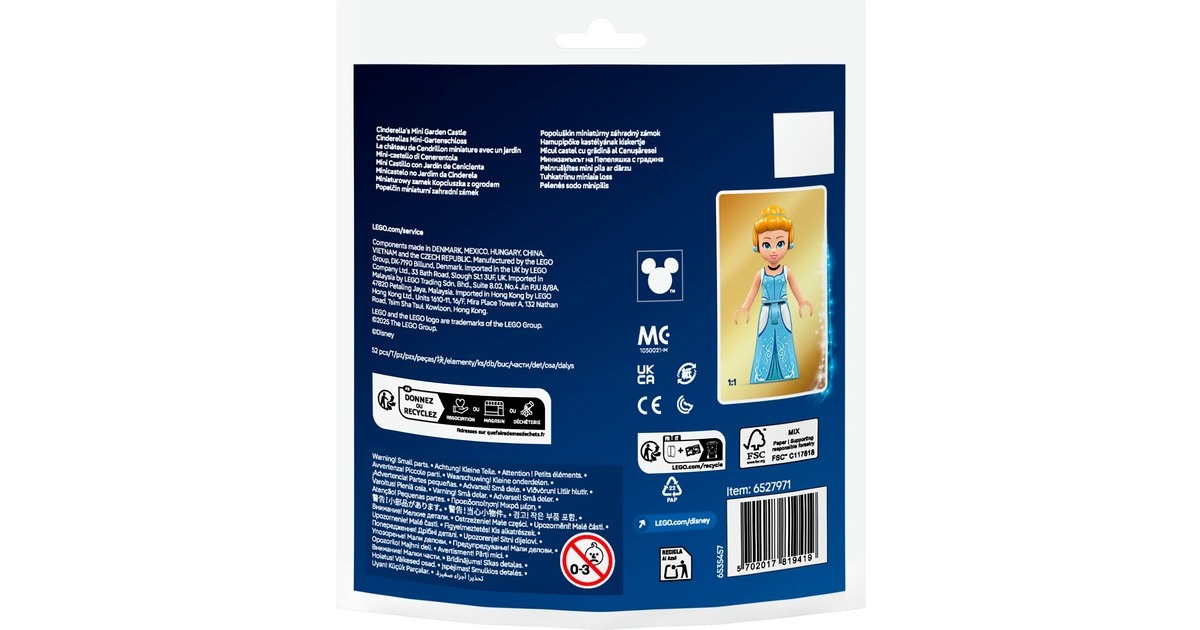 LEGO 30695 Disney Princess Cinderellas Mini-Gartenschloss ...