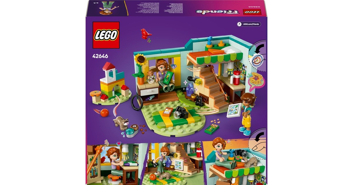 LEGO 42646 Friends Autumns Zimmer, Konstruktionsspielzeug