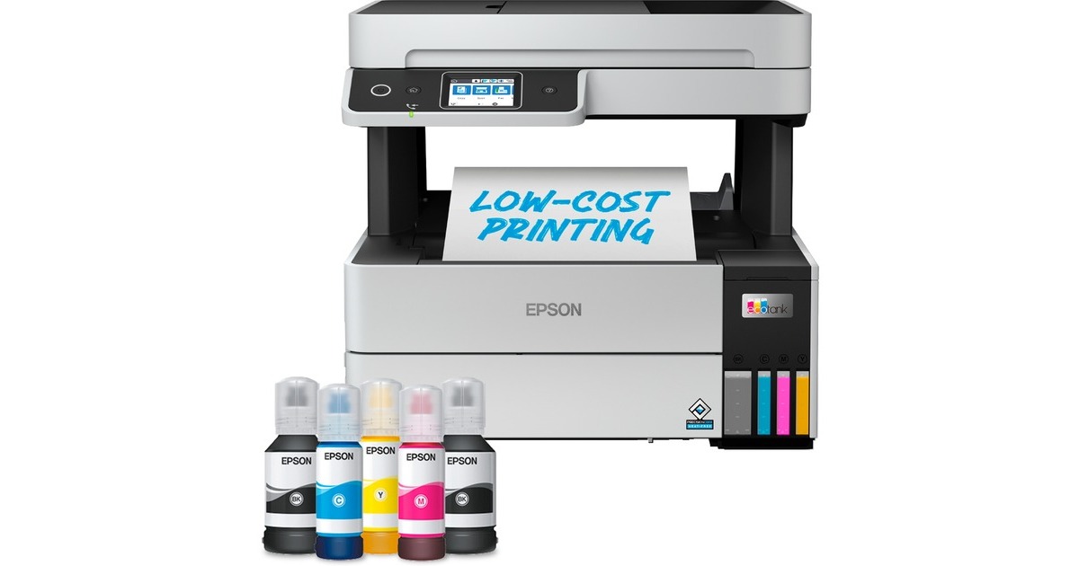 Epson EcoTank ET-5170, Multifunktionsdrucker grau/schwarz, Scan, Kopie ...