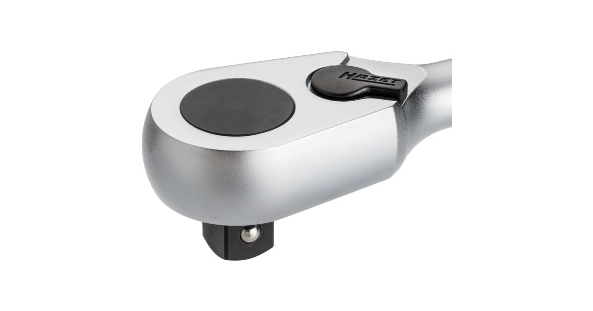 Hazet HiPer Feinzahn-Umschaltknarre 863HP, 1/4" schwarz/blau, Betätigungswinkel 4°, Kugelsicherung