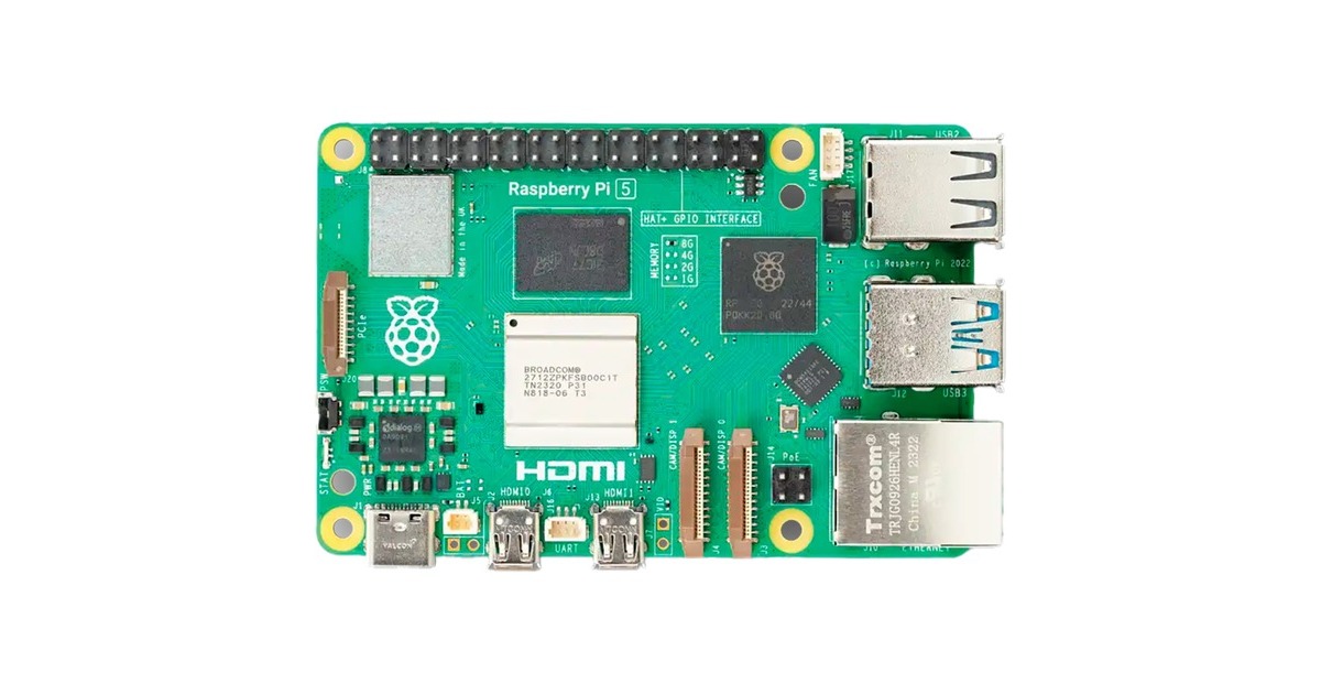 Raspberry Pi Foundation Raspberry Pi 5 4GB, Mainboard