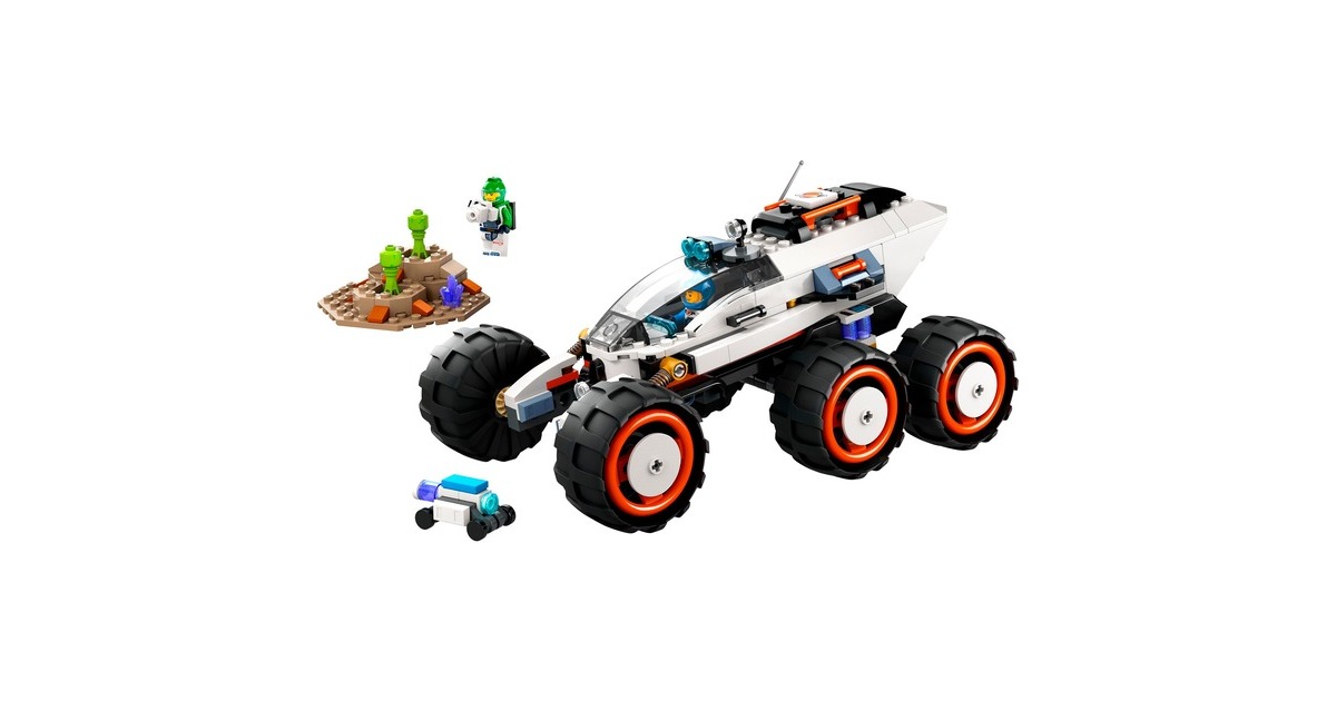 LEGO 60431 City Weltraum-Rover mit Außerirdischen ...