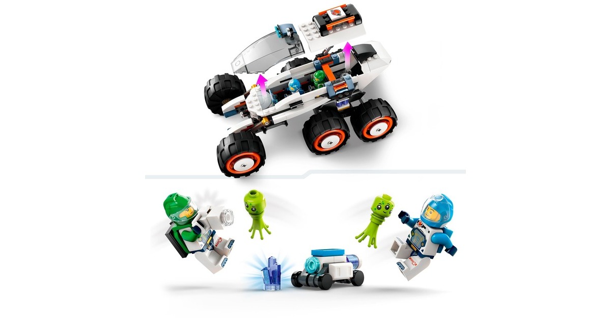 LEGO 60431 City Weltraum-Rover mit Außerirdischen ...